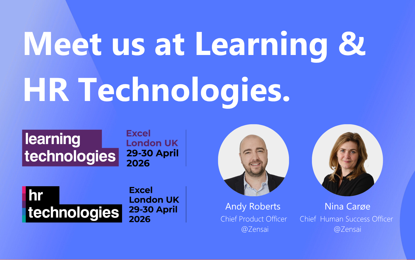 Join us at Learning Technologies 2026
